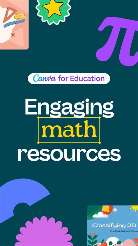 Ready To Teach Math Lessons On Canva Math Template Math Lessons Math