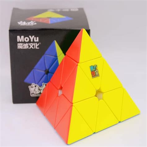 Moyu Meilong Pyramid 3x3 Magnetic Cube Profession 3x3x3 Magnetic Pyraminx Magic Cube Moyu Mfjs
