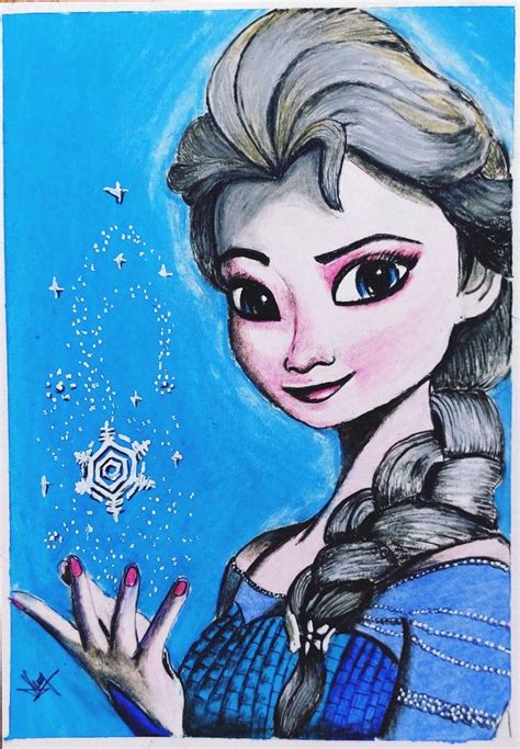 Frozen Cartoon Art