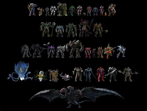 Tf 5 Tlk Rewrite Robot Cast By Primalragedude96 On Deviantart