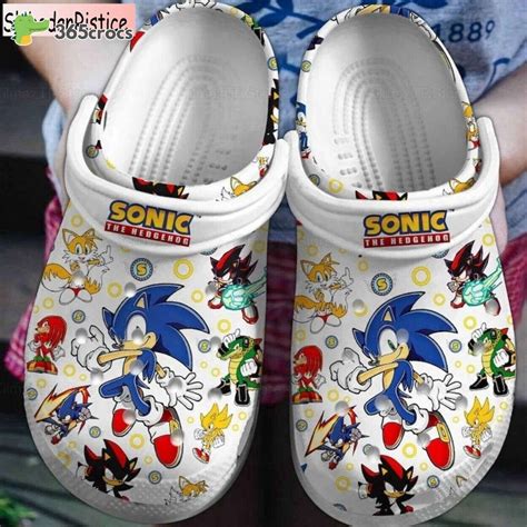 Sonic The Hedgehog Christmas Custom Crocs Personalized 365crocs