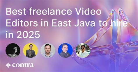 Best Freelance Video Editors In East Java To Hire In 2025