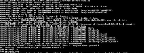 xdma transfer abort · issue 132 · xilinx dma ip drivers · github