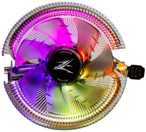 Zalman Chladič Cpu Cnps7600rgb Ultratichý 92mm Ventilátor 1x Heatpipe Pwm Argb Pro Amd