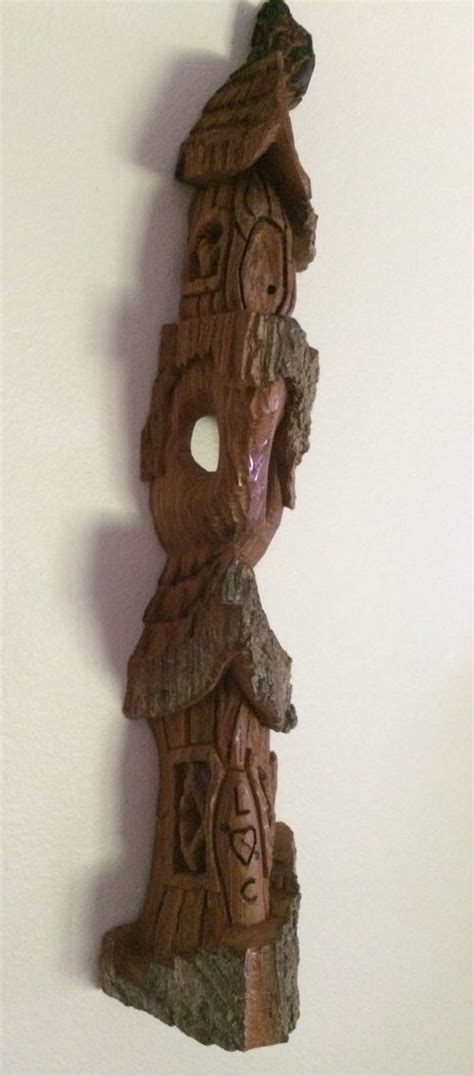 Cotton Wood Bark Carving By Lewis Wood Wood Bark Carving Wood Projects
