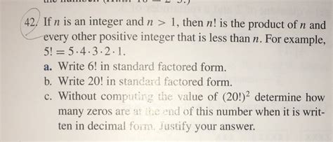 Solved If N Is An Integer And N Then N Is The Chegg
