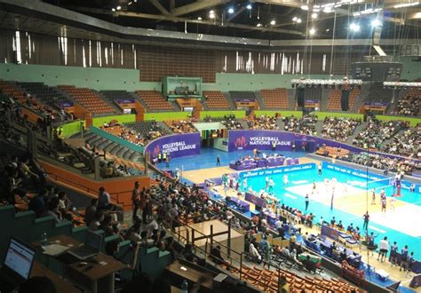لیگ ملت های والیبال سالن نیمه پر آزادی میزبان والیبالیست های ایران عکس تسنیم