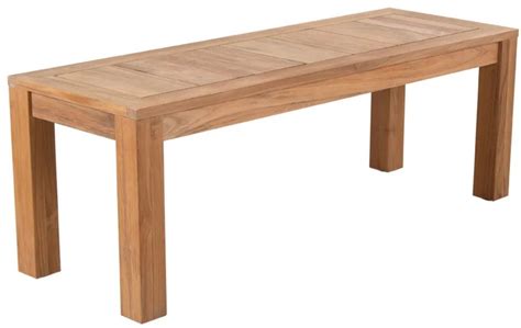 Parson Small Teak Backless Bench Websiteg