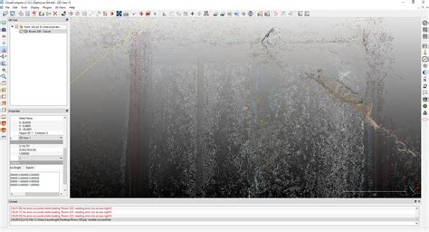 Experimenting With Cloud Compare Software Animation Test Transitional Data