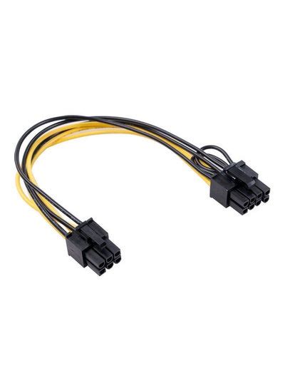 Extension Female Power Adapter Cable Black Price In Uae Noon Uae