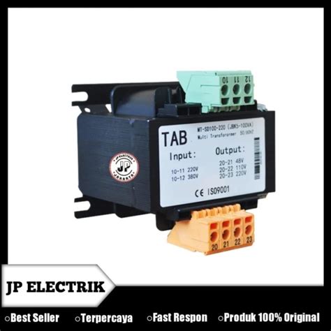Jual Trafo Step Down 100va Input 380 220v Ac Multi Transformer Step