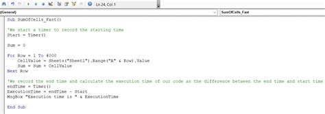 Tips For Writing Vba In Excel List And Sample Codes Wall Street Oasis