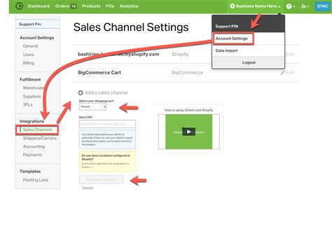 Ordoro Shopify And Ordoro Setup