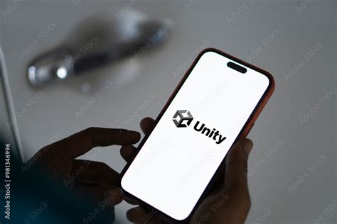 Dhaka Bangladesh 18 Sep 2024 Unity Logo Is Displayed On Smartphone