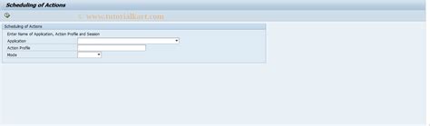 SPPFDETCRM SAP Tcode PPF Action Profile With Conditions