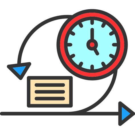 Iteration Generic Outline Color Icon