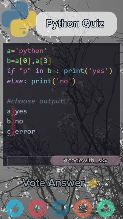 Python Quiz For Beginner 🤔coding Programming Python Computerscience Trendingshorts Youtube