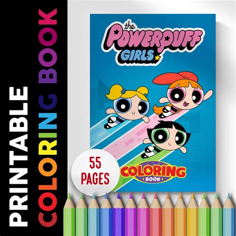The Powerpuff Girls Coloring Book The Powerpuff Girls Coloring Book