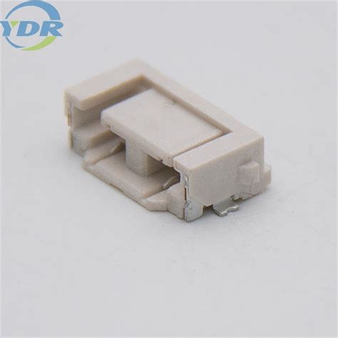 37mm Pitch 90 Degree 2 Pin Wafer Connector Beige Smt Type Wire To