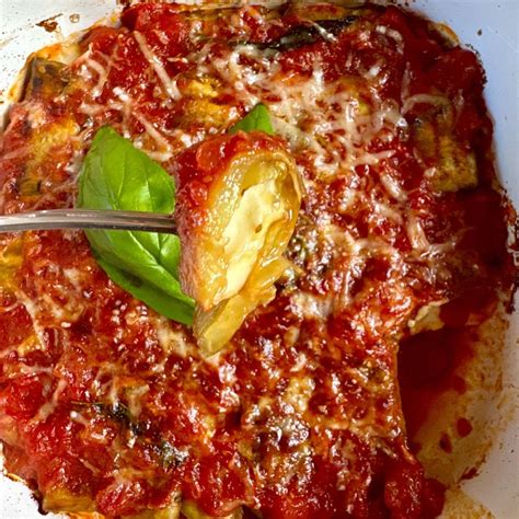 Eggplant Casserole Recipe With Tomato Sauce And Mozzarella