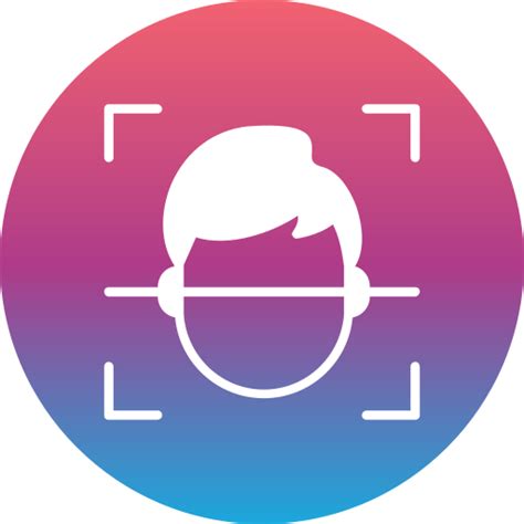 Face Scan Free Security Icons