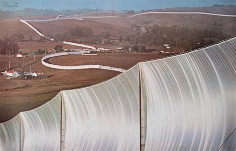 Lot Christo And Jean Claude Running Fence Project For California 1976