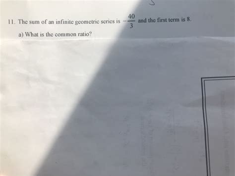 Solved 17 Three Consecutive Terms In An Arithmetic Sequence