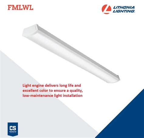 Lithonia Lighting 4 Foot Led Light Fixture Low Profile