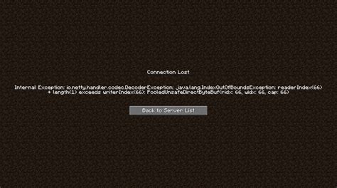 Got This While Trying To Join A Modded Server Earlier I Was Playing As