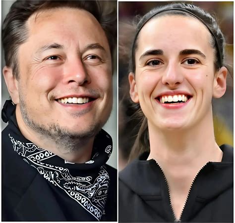 Orange Breaking News Elon Musk Backs Caitlin Clark With 10 Million