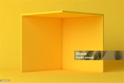 큐브 상자 또는 코너 룸 내부 단면 흰색 빈 기하학적 사각형 3d 빈 상자 템플릿 0명에 대한 스톡 사진 및 기타 이미지 0