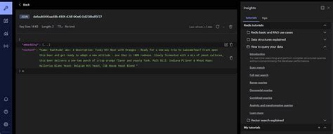 spring boot integrates redis vector database to realize similarity