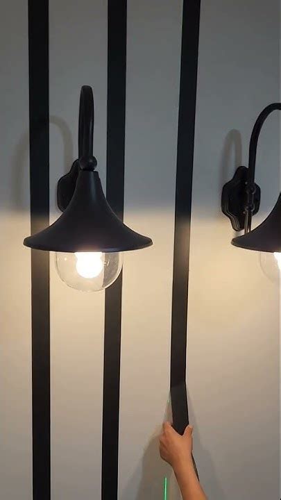 칠 마감 된 벽면 스트라이프 필름 시공레이저 레벨기 사용한영 인테리어필름 시트지포인트필름예쁜벽꾸미기 Youtube