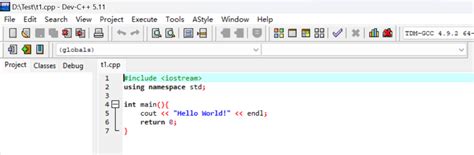 Dev C开发环境的配置及使用 哔哩哔哩