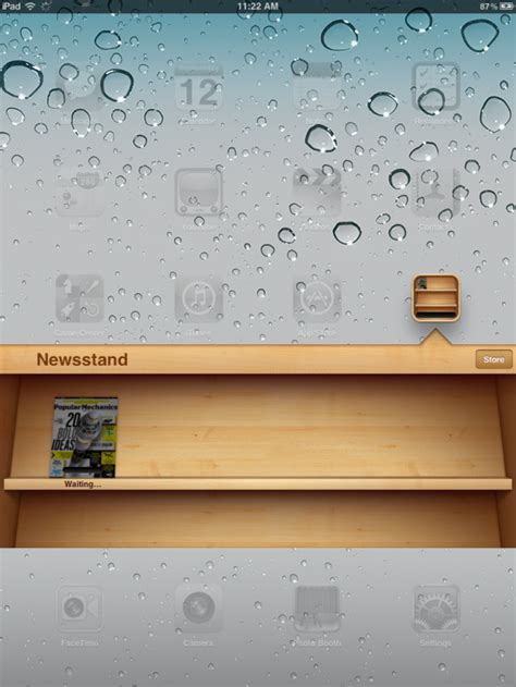 Pro Tip How To Put Newsstand In A Folder On IOS 5