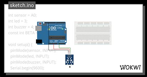 Sensor Temper Wokwi ESP32 STM32 Arduino Simulator
