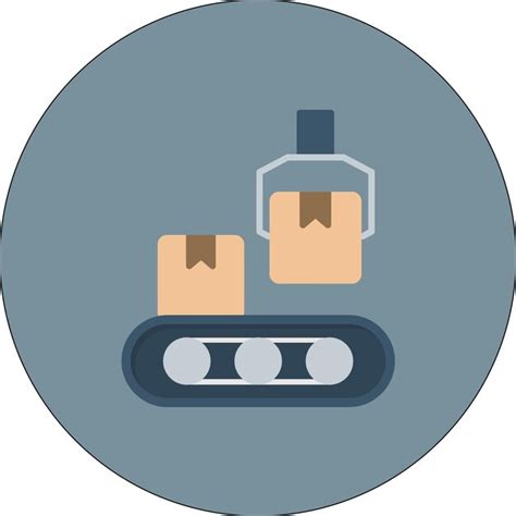 Premium Vector Robotic Arm Flat Illustration