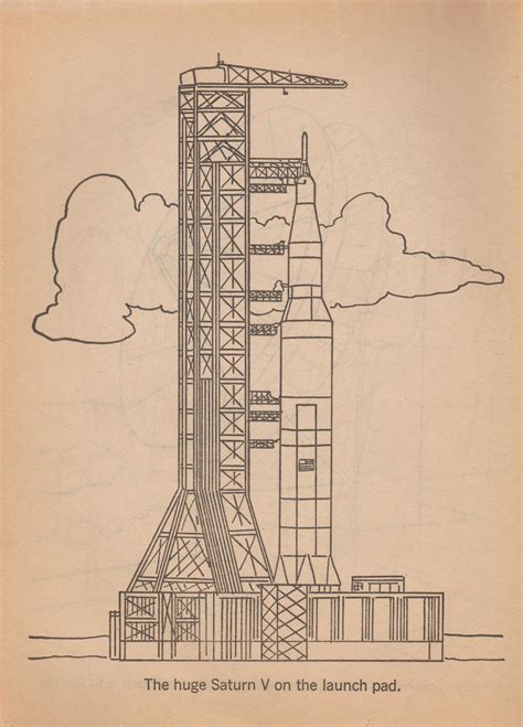 Saturn V Coloring Pages [2025]