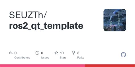 github seuzth ros2 qt template