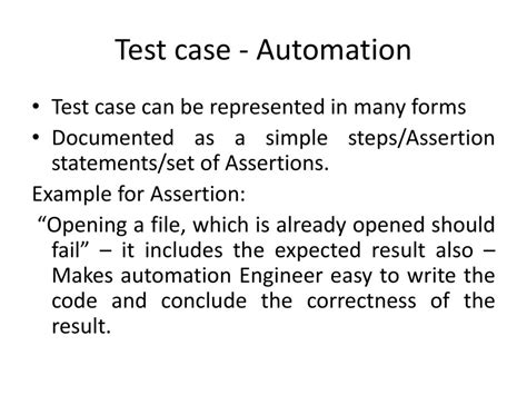 software test automation ppt download