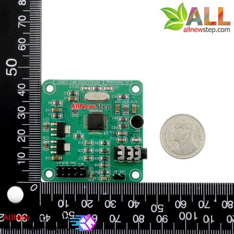 โมดูลเล่นเพลง mp3 wma wav midi player module vs1003 mp3 module