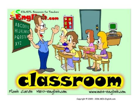 Classroom Objects Ppt