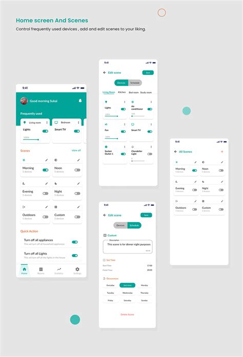 Cosy Smart Home UI Concept Design On Behance