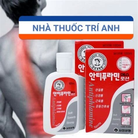 Dầu nóng xoa bóp hàn quốc antiphlamine chai ml Shopee Việt Nam