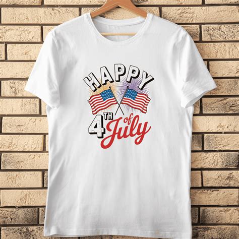 Patriotic Fourth Of July With Fireworks T Shirt Design Masterbundles