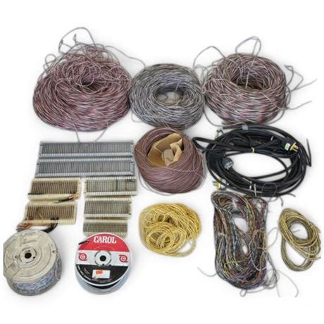 Harris Auction On Line TELEPHONE TERMINAL BLOCKS WIRE