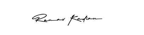 75 Ronav Kadian Name Signature Style Ideas Ideal Esignature
