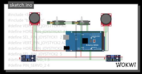 Barreras Parking Wokwi ESP32 STM32 Arduino Simulator