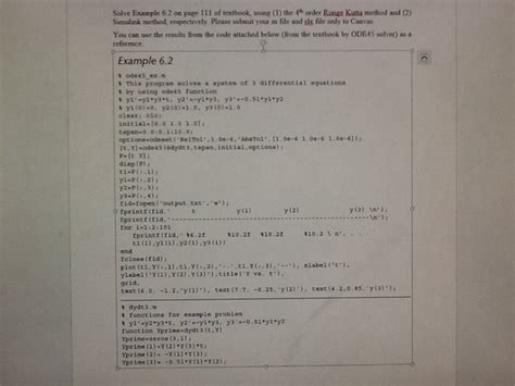 solved using 4th order runge kutta method and simulink
