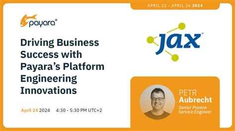 Payara Services Ltd On Linkedin Jaxcon Jakartaee Platformengineering